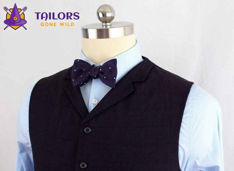 11th Doctor "Anniversary" Waistcoat Sewing Pattern - Tailors Gone Wild