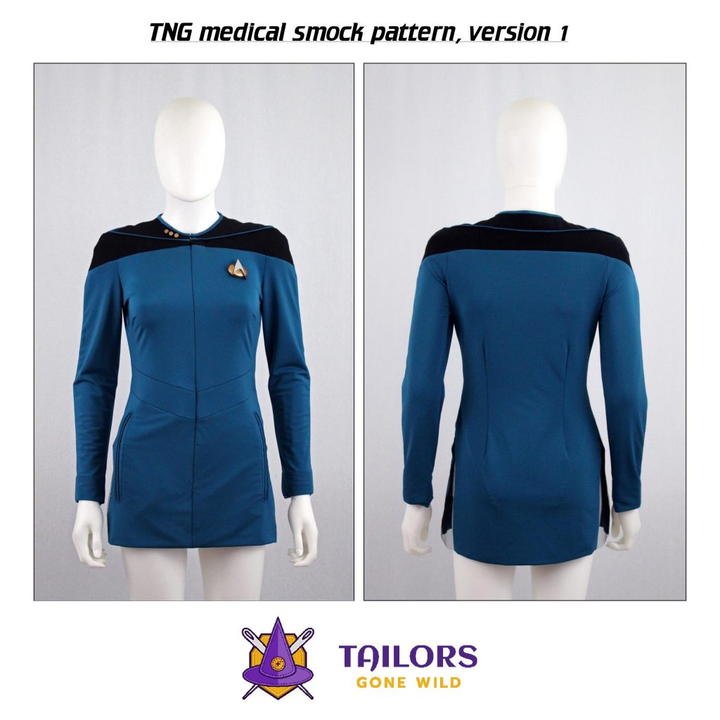 TNG Medical Smock Sewing Pattern - Tailors Gone Wild